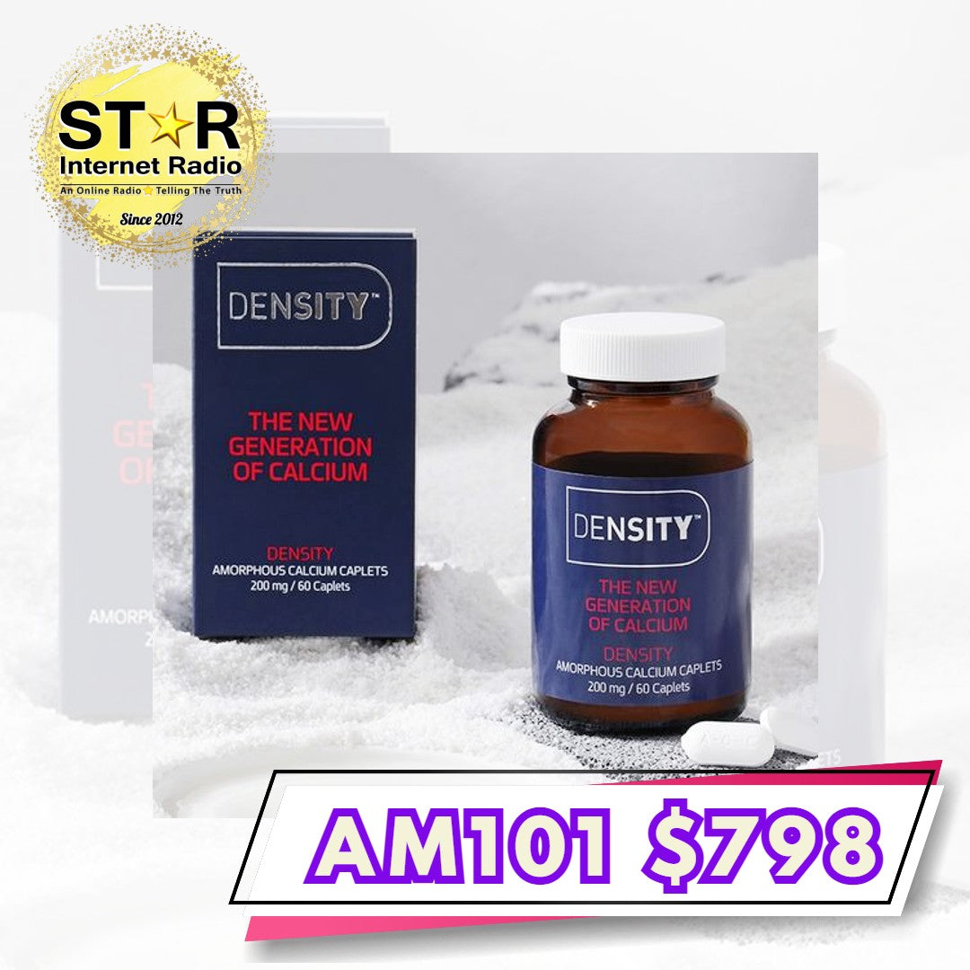 DENSITY Amorphical Density Amorphous Calcium Caplets (ACC) 無定形鈣錠 200mg ...